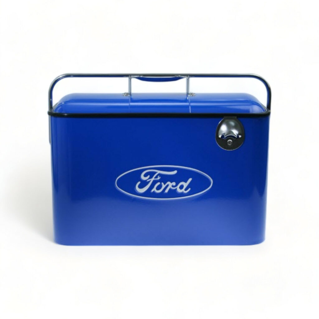 Cooler box Ford blue - Vintage Motors